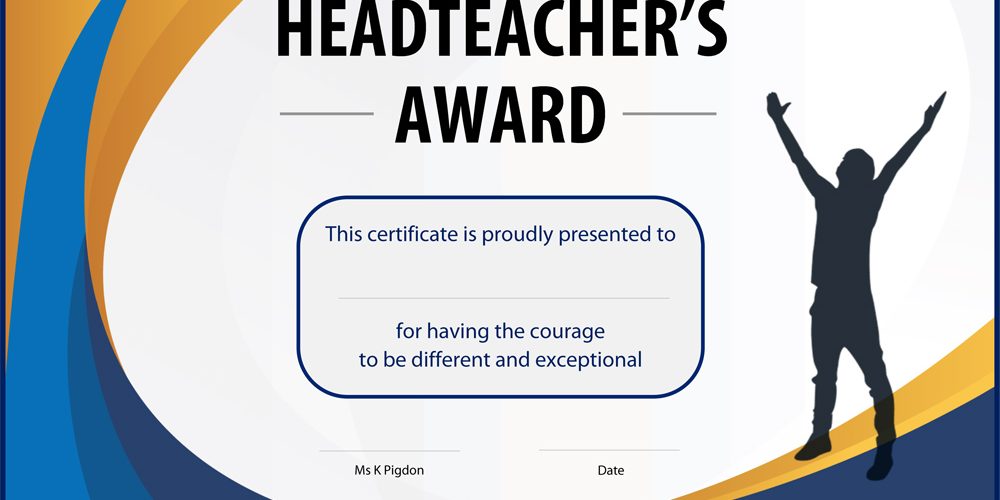 Headteacher's Award for Role Model Student - William Howard School
