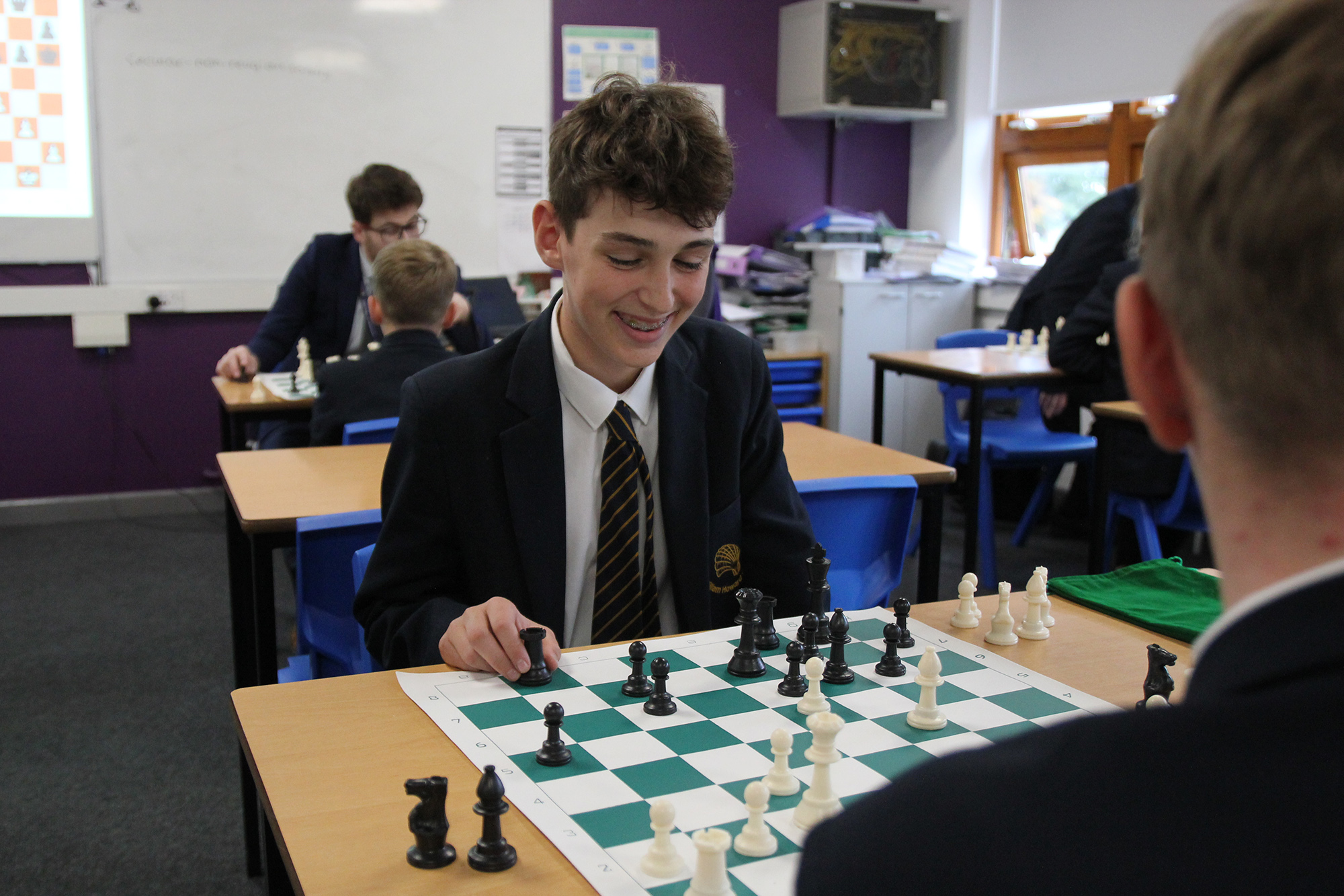 Thriving Chess Club - William Howard School