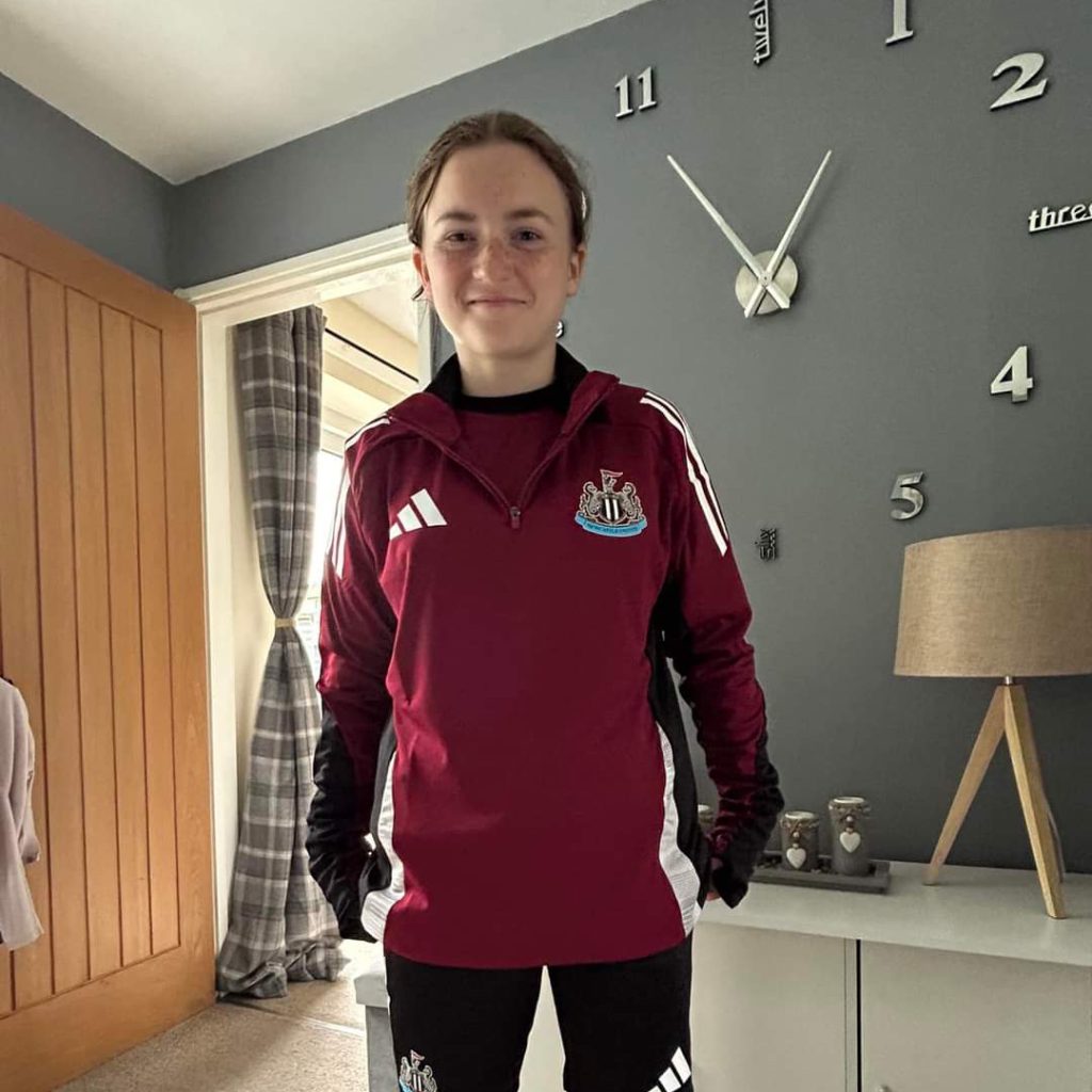 Chloe Selected to Train With NUFC's U13 Programme - William Howard School