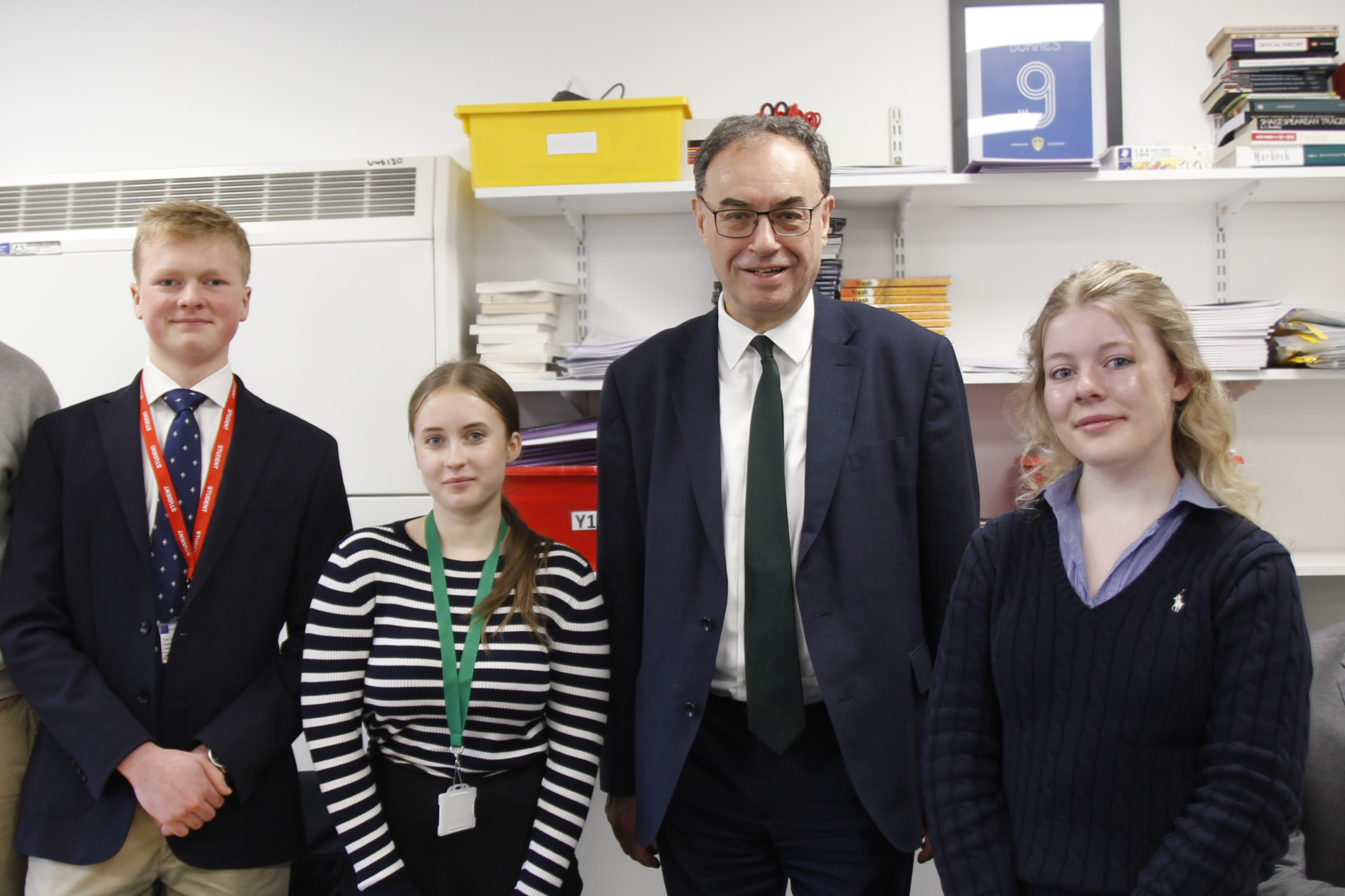 A Visitor of Note Comes to WHS - William Howard School