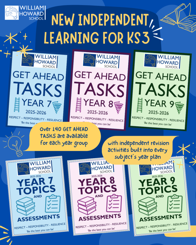 NEW KS3 Independent Learning at WHS - William Howard School